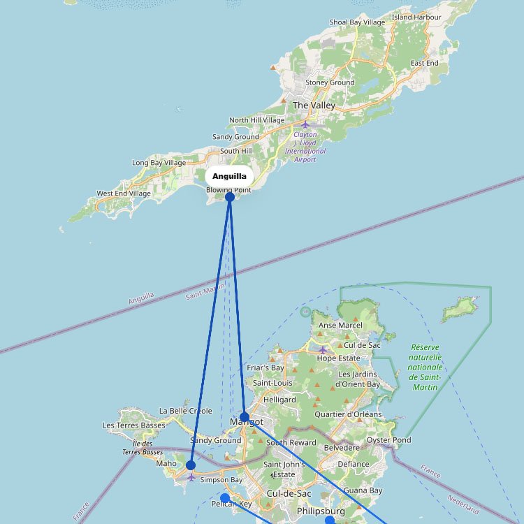 Anguilla Ferry Guide: St. Martin to Blowing Point