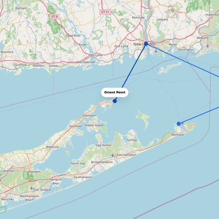 Orient Point Ferry Guide: Long Island to New London